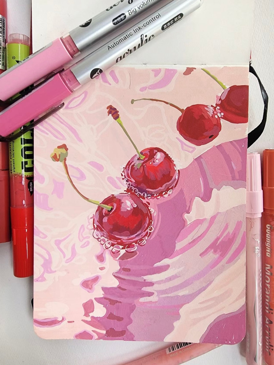 Grasp 24/36/48/60 color Animation hand painting design water-based mar ...